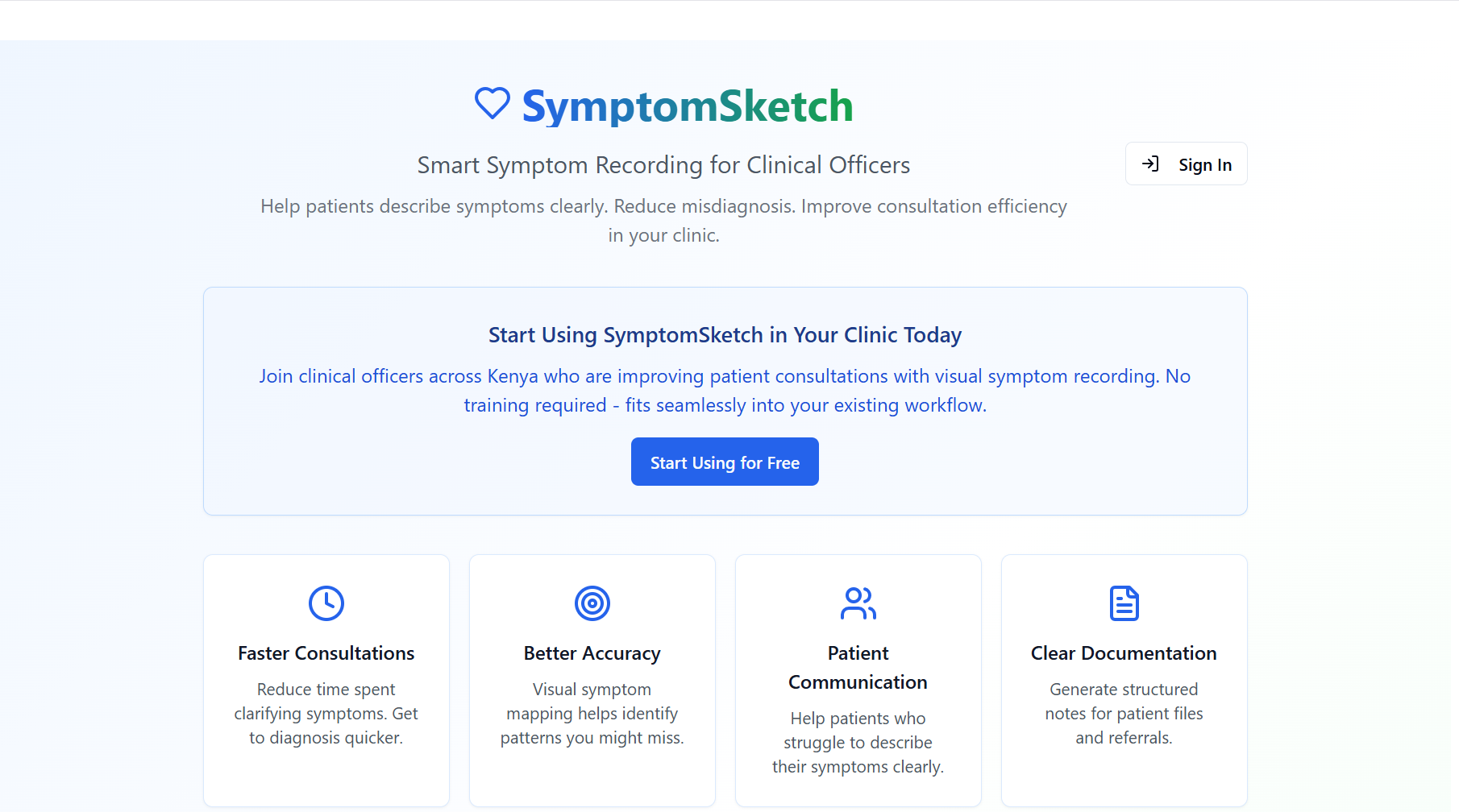 Symptoms Sketch | Devpost