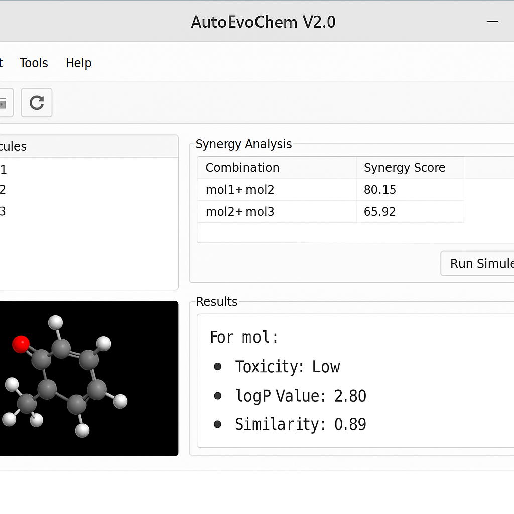 AutoEvoChem V2.1 | Devpost