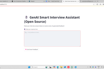 GenAI Smart Interview Assistant | Devpost