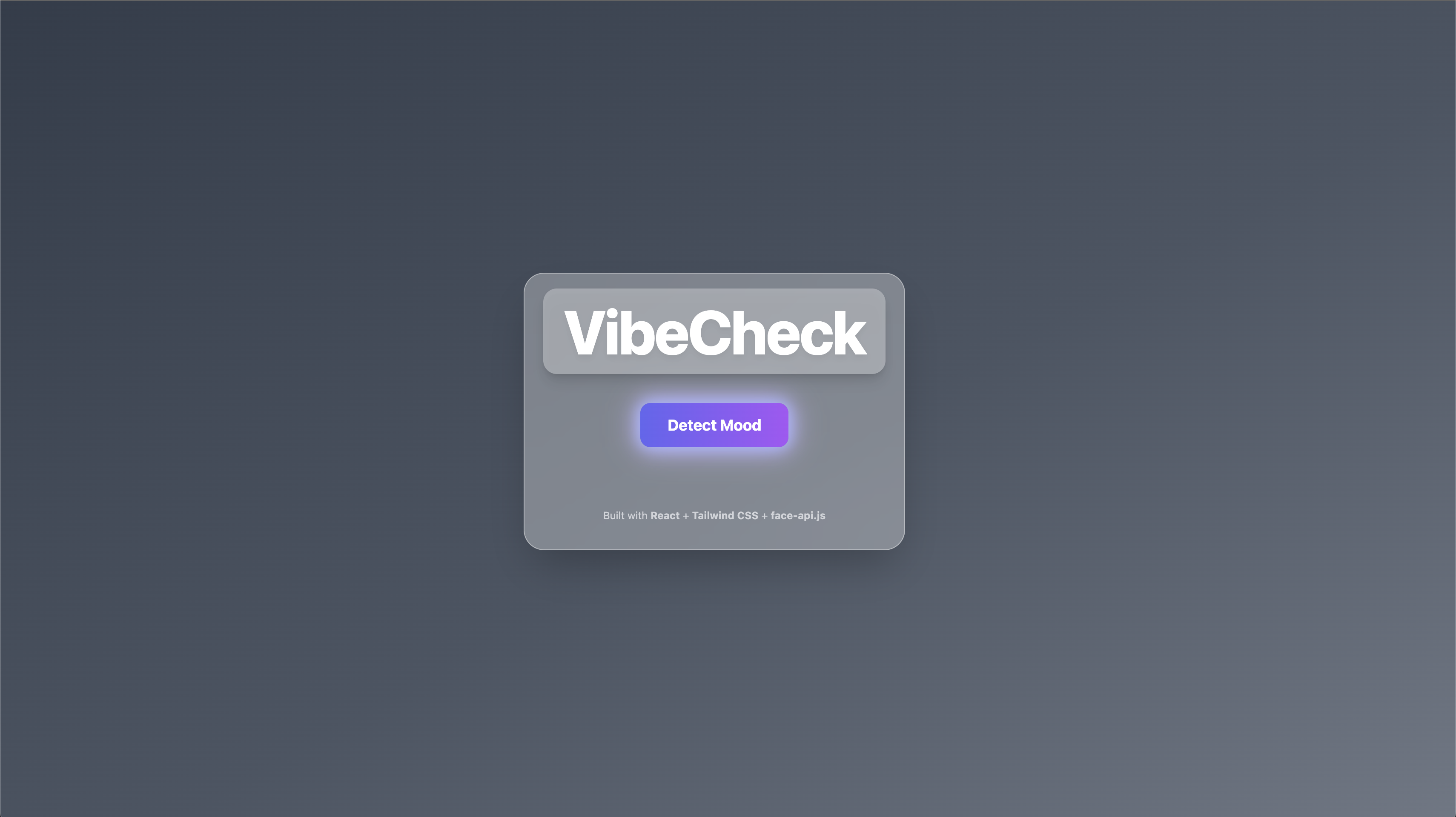 VibeCheck | Devpost
