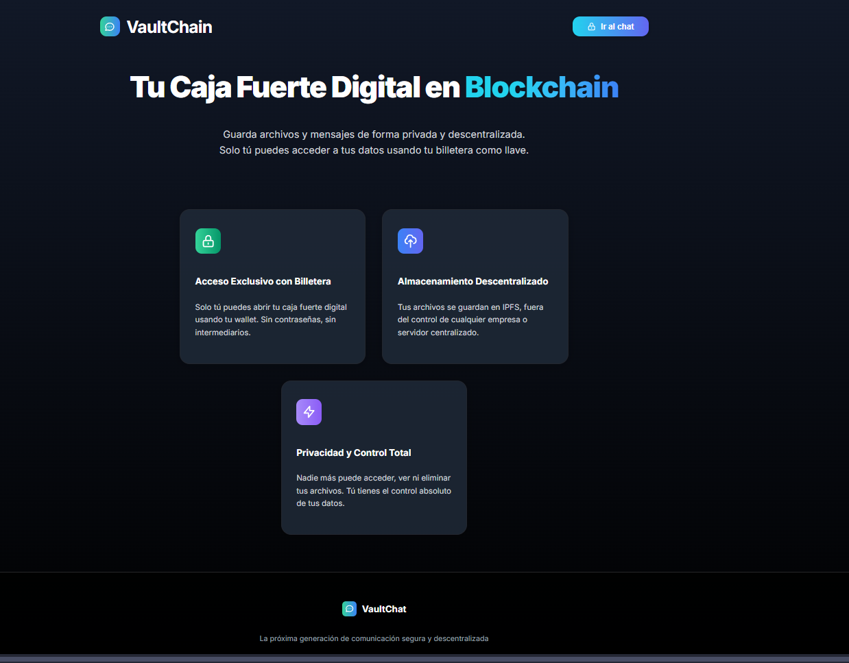 Vault-Chain | Devpost