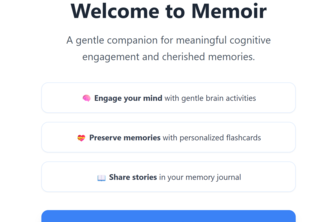 Memoir-app | Devpost