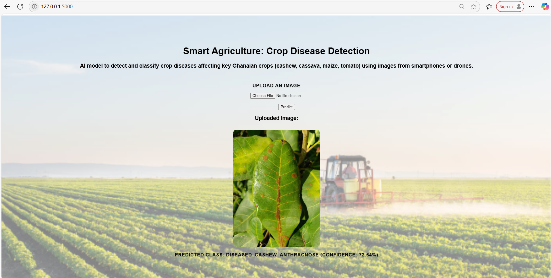 Smart Agriculture: Crop Disease Detection | Devpost