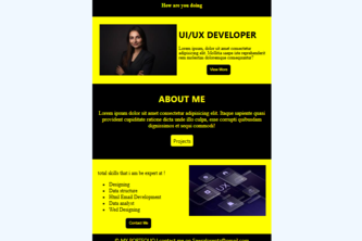 portfolio-email-template | Devpost