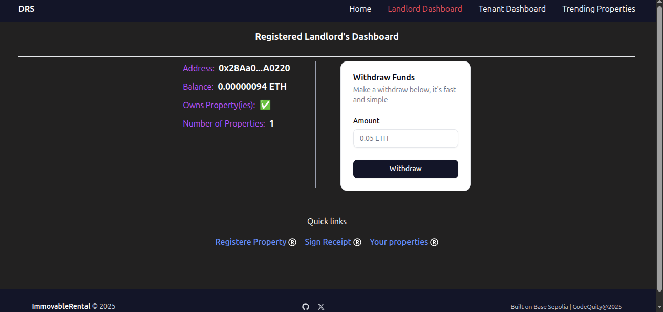 Decentralized Rental System | Devpost