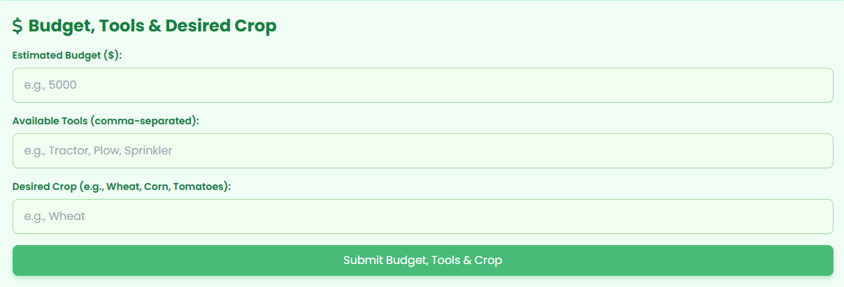Agro AI: Smart Satellite-Guided Crop Planner | Devpost