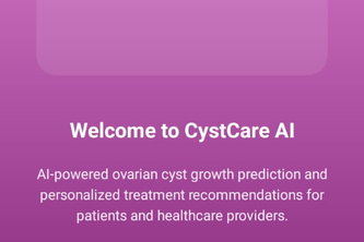 GROOT- CystCare-AI | Devpost