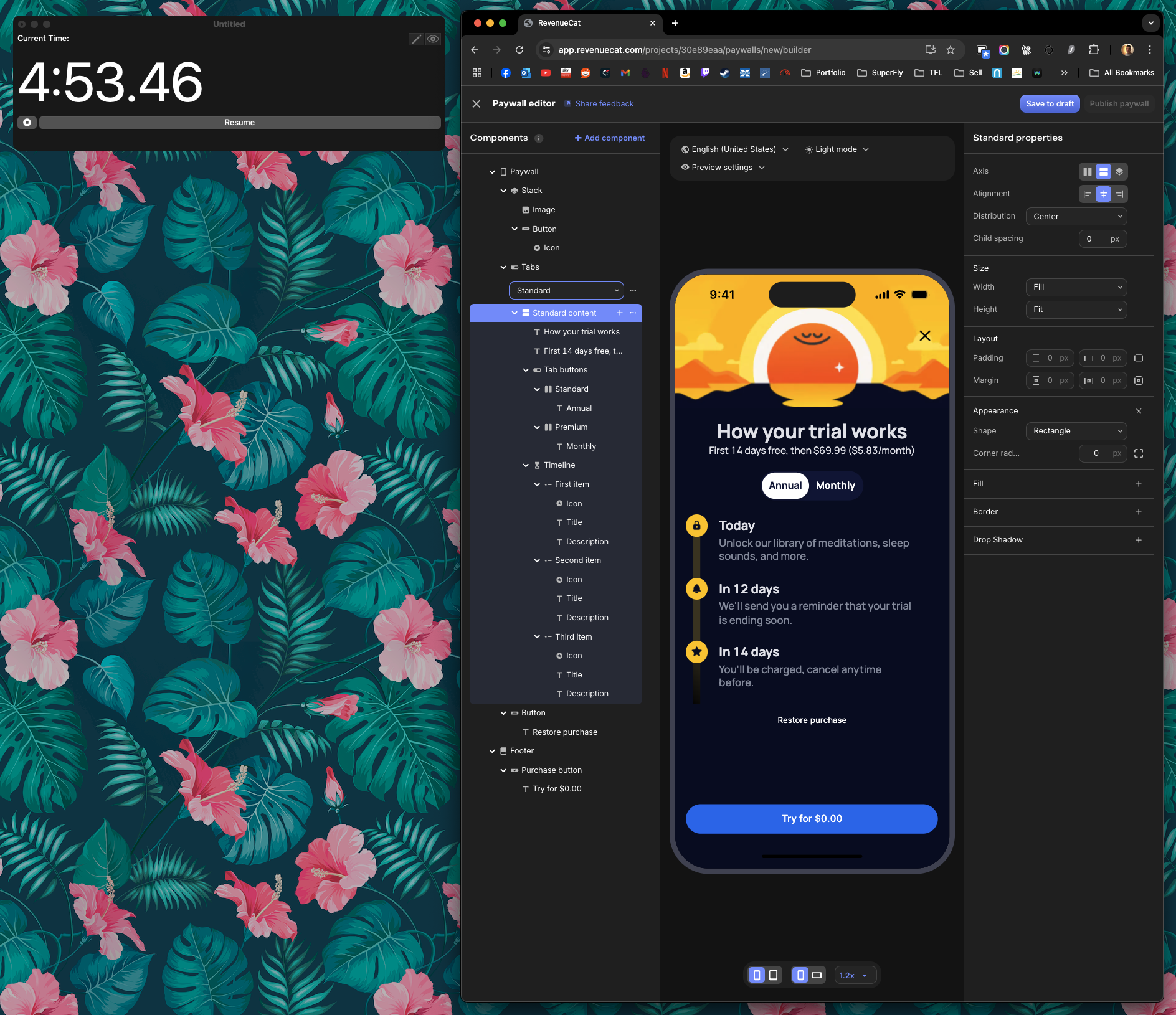 RC World Paywall Speed Building - Submission 2 | Devpost
