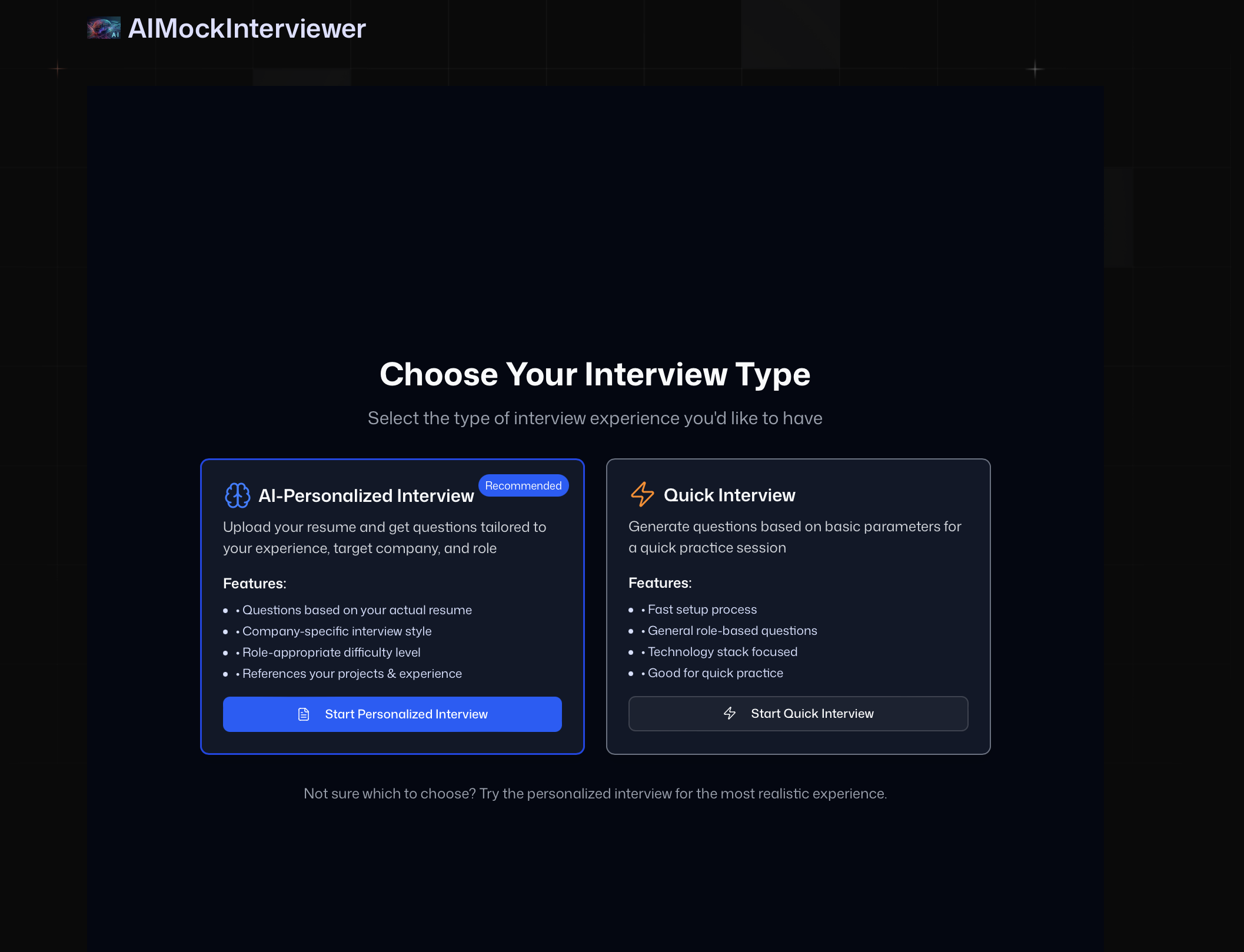 Ai mock interview | Devpost