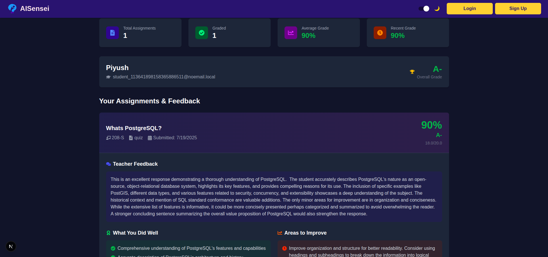 AISensei - AI-Powered Teacher Assistant | Devpost