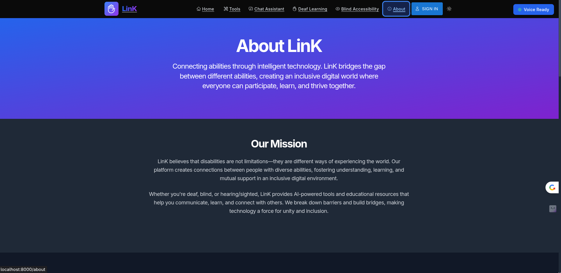 LinK-Empowering People | Devpost