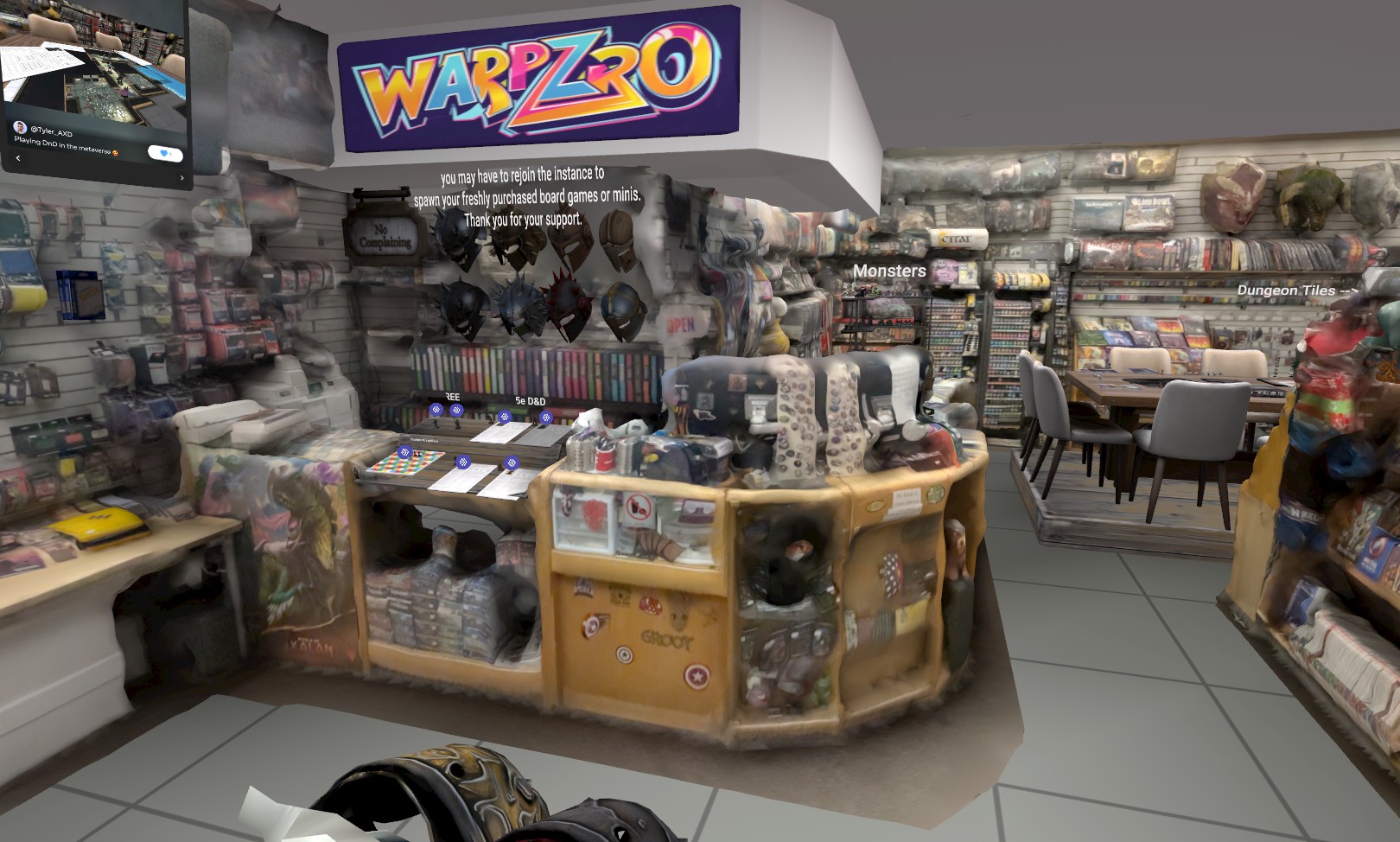 WarpZR0 - Dynamic RPG Table | Devpost