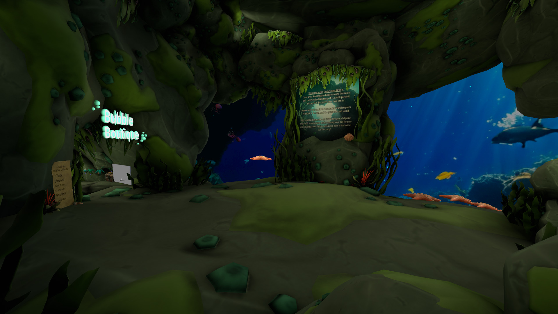 Underwater Grotto (Scavenger Hunt) | Devpost