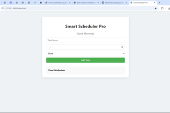Smart Scheduler Pro | Devpost