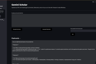 Gemini Scholar | Devpost