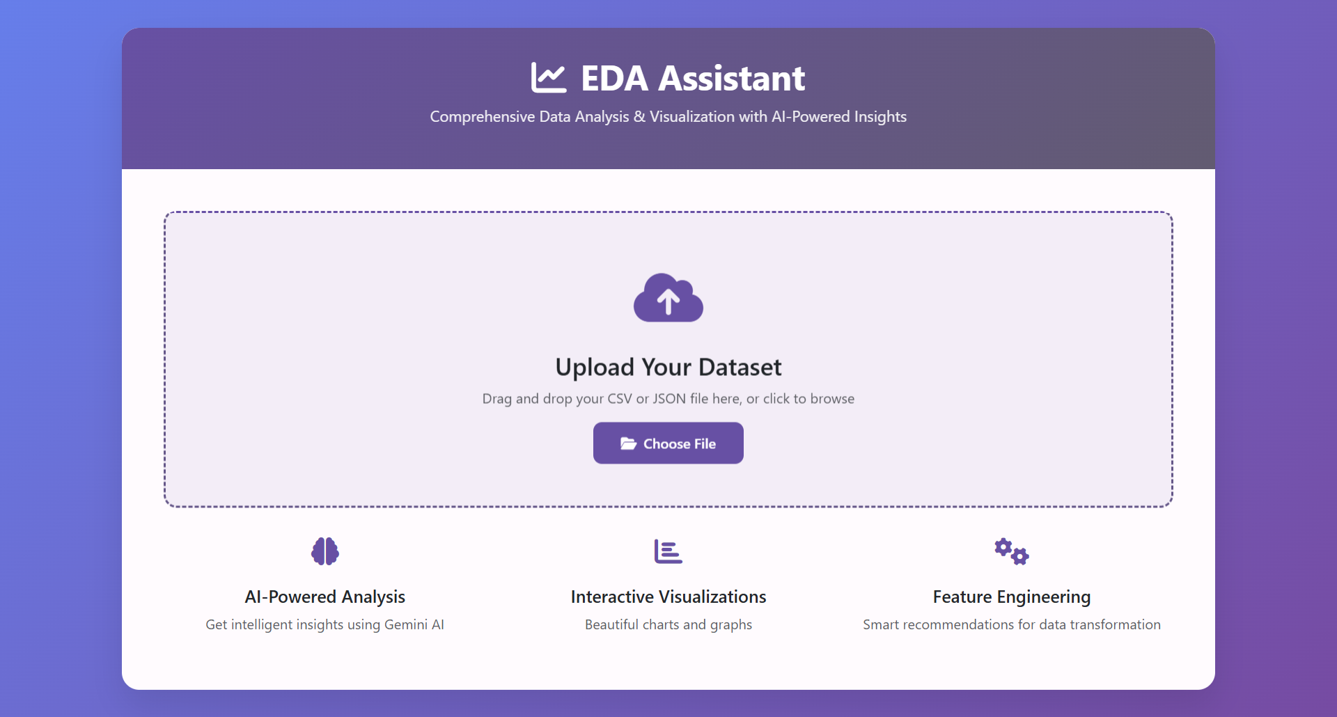 EDA Assistant | Devpost