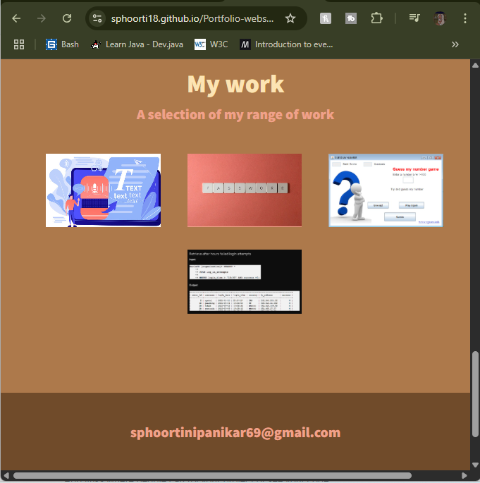 Portfolio-website | Devpost