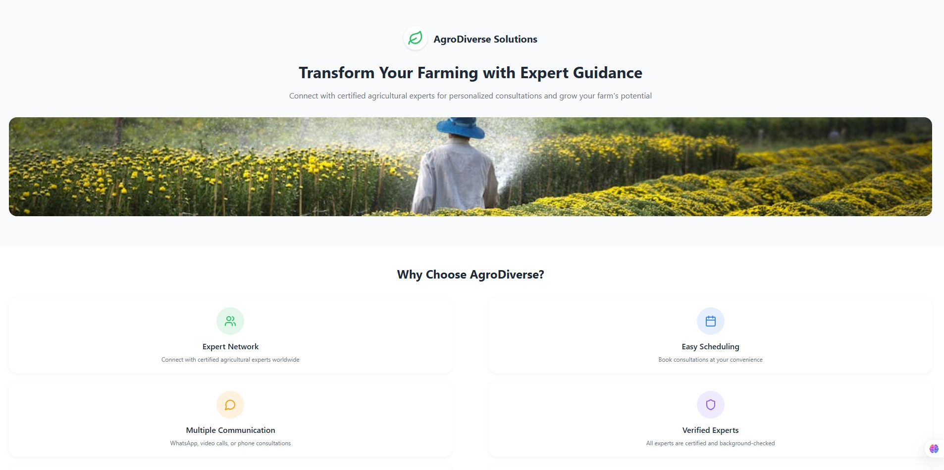 Agro Diverse Solution | Devpost