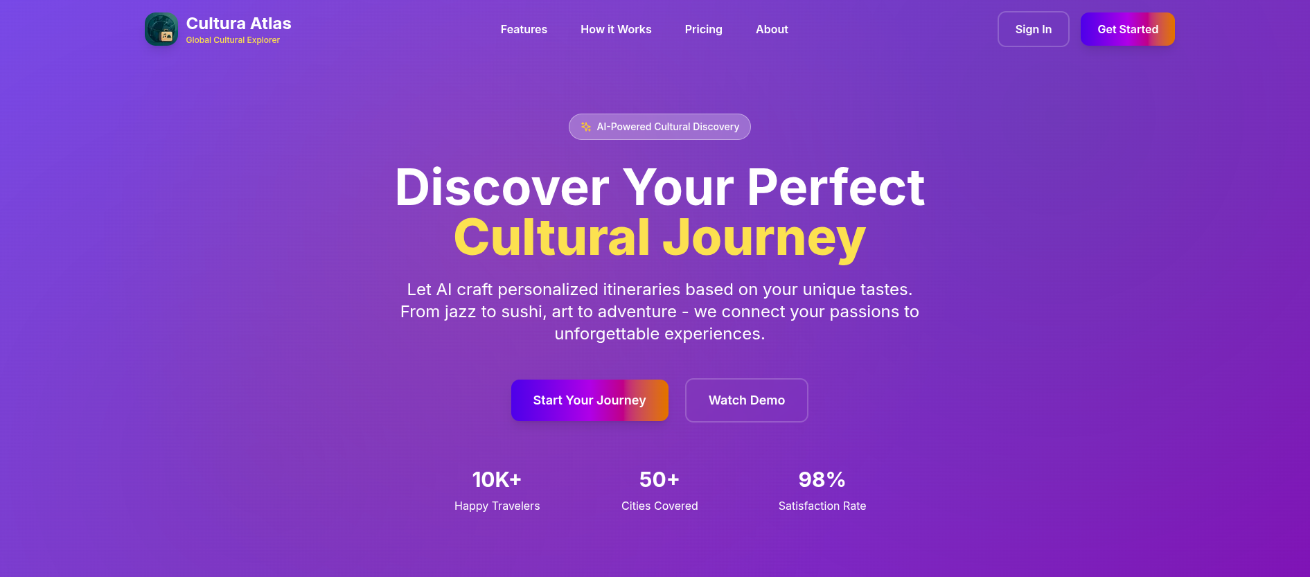 Cultura Atlas | Devpost