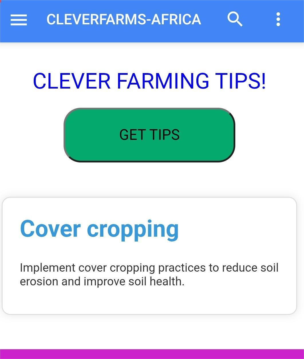 CleverFarms-Africa | Devpost
