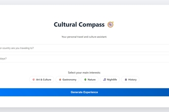 Cultural Compass | Devpost