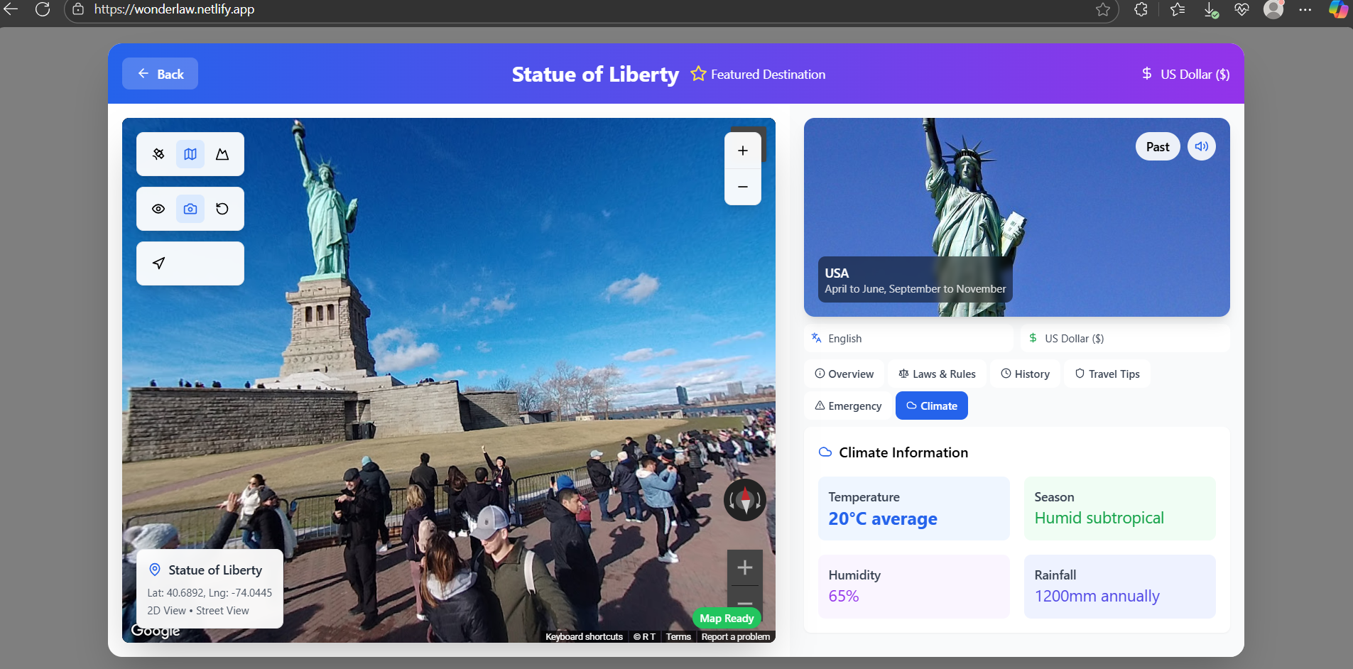 Wander Law | Devpost