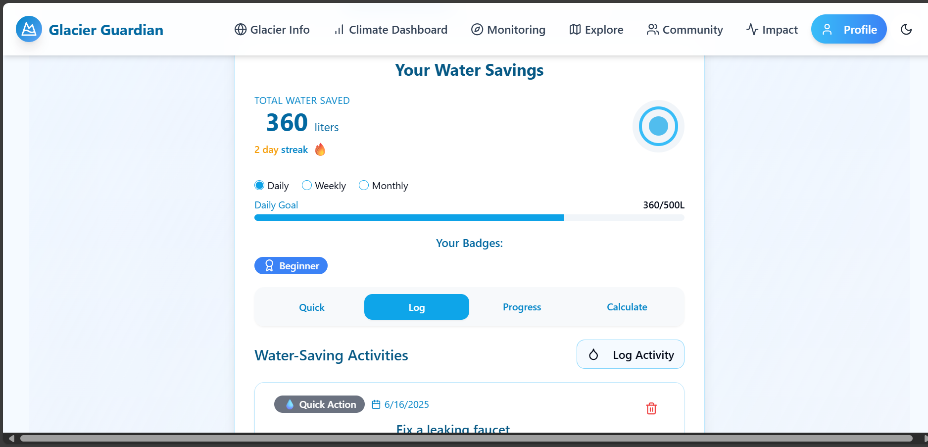 Glacier Guardian | Devpost