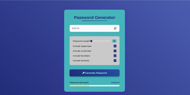 PASSWORD GENERATOR | Devpost