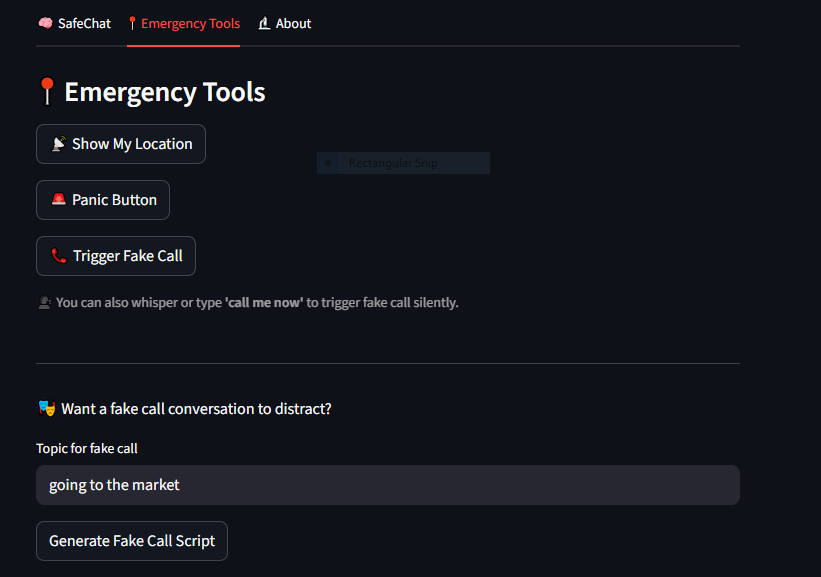 SafePal – Your AI Safety Companion | Devpost