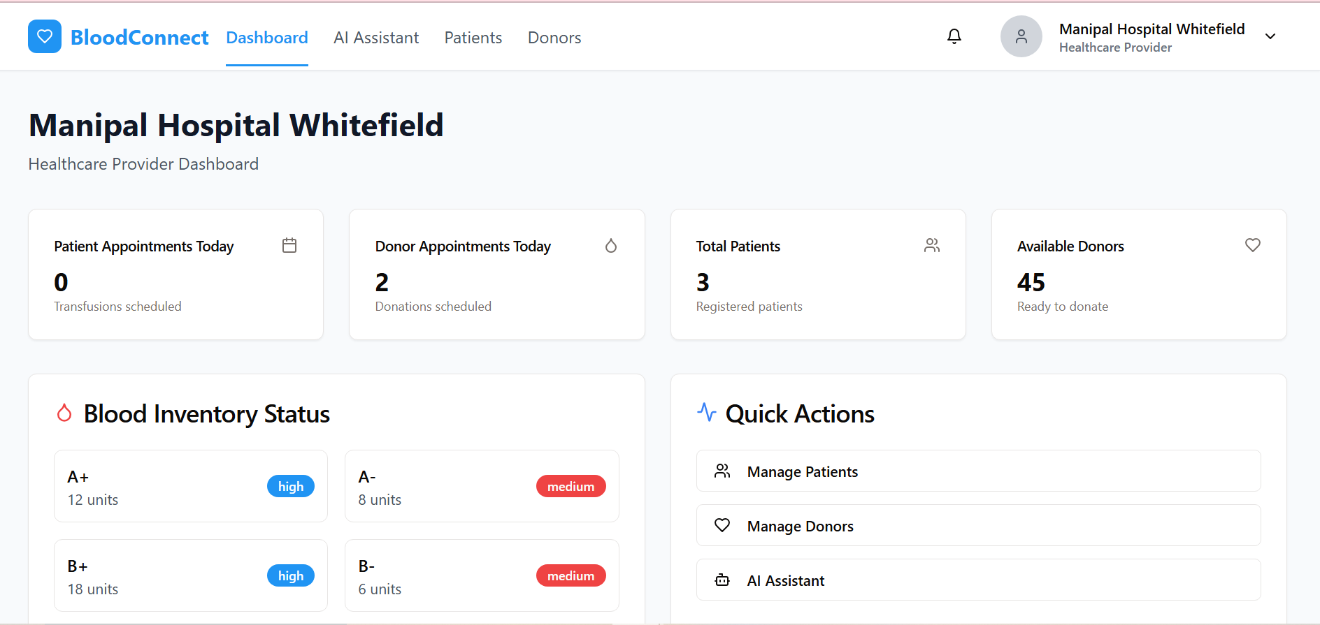 Blood-connect | Devpost