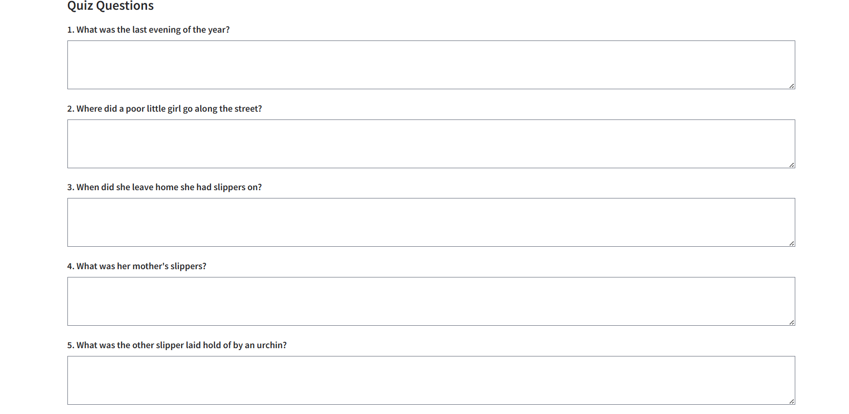 Lesson Quiz Generator | Devpost
