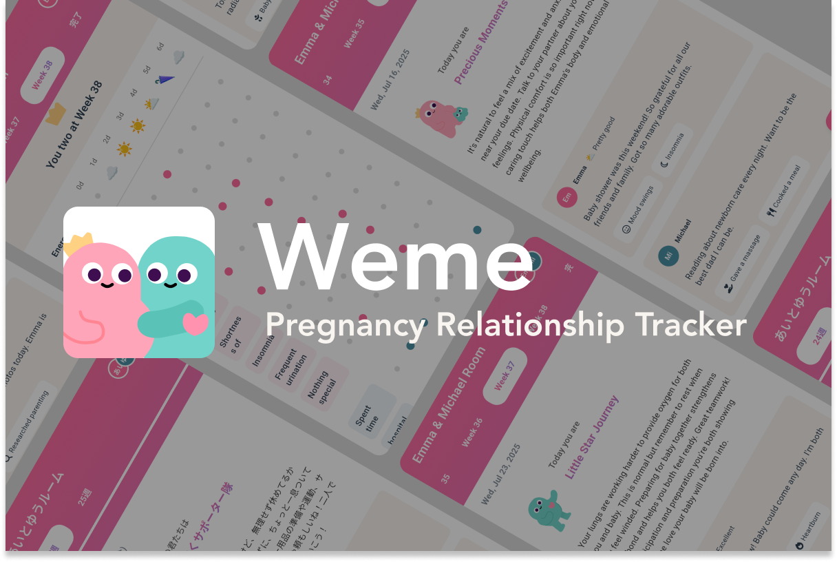 Weme: Pregnancy Relationship Tracker | Devpost