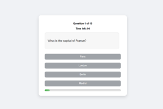 Interactive Quiz App | Devpost