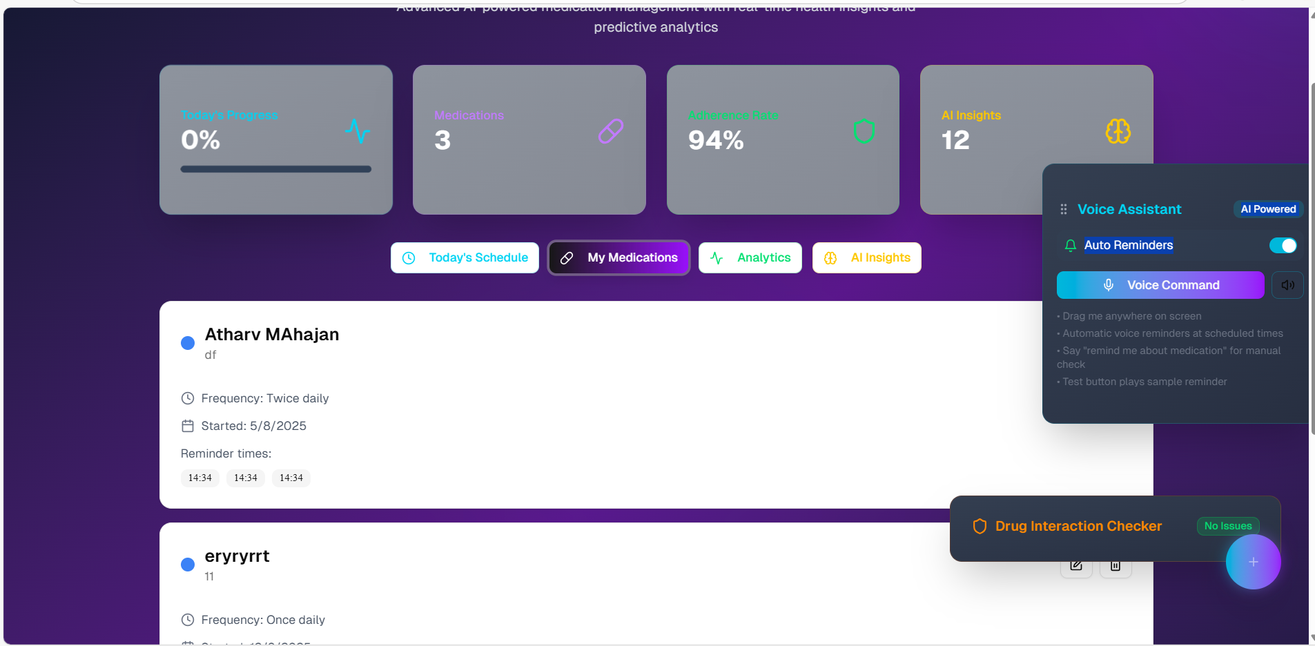 Medicore Ai - Smart Medicine Reminder | Devpost
