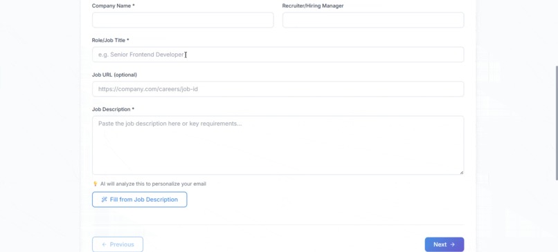 MailCraft – AI-Powered Personalized Cold Email Generator | Devpost