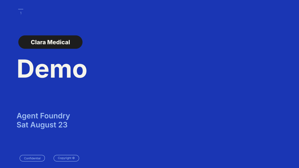 Clara Medical | Devpost