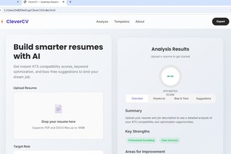 Clever CV | Devpost