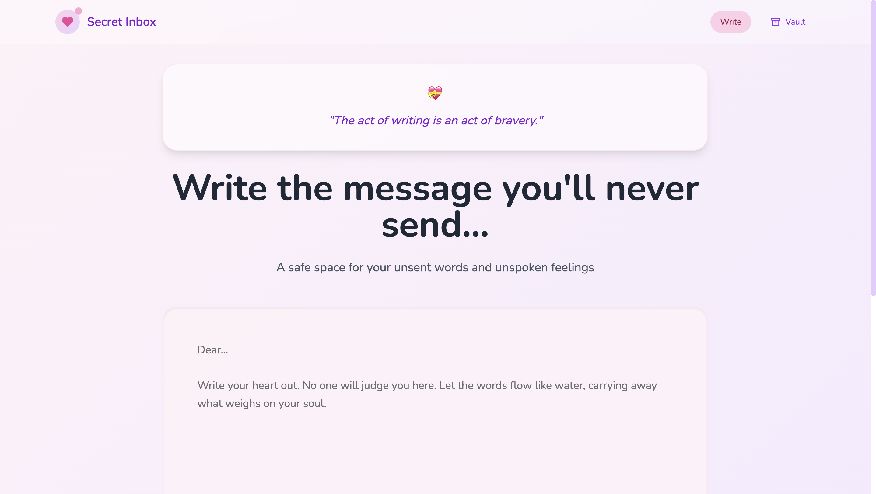Secret Inbox | Devpost