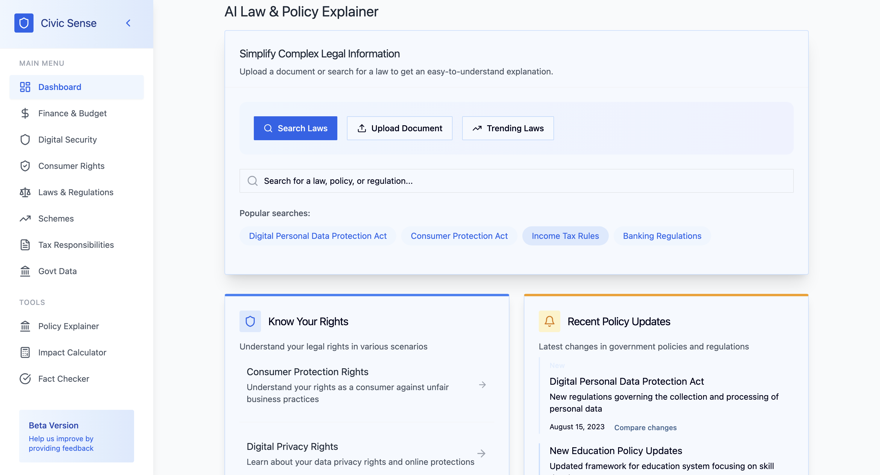 civic sense | Devpost