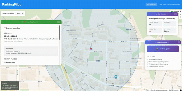 ParkingPilot - Smart City Parking Companion | Devpost