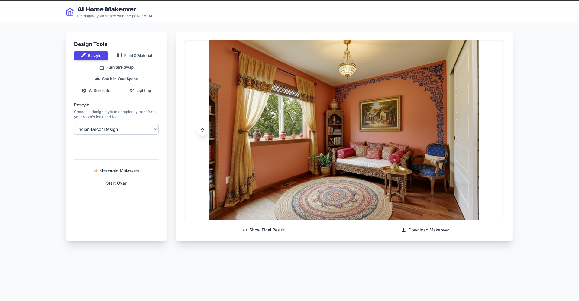 AI Home Makeover App | Devpost