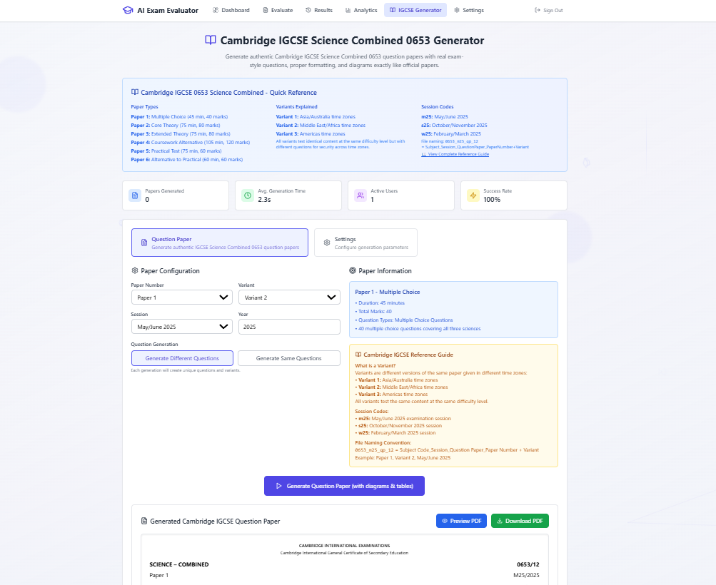 AI-Powered Exam Paper Evaluator with Intelligent Feedback | Devpost