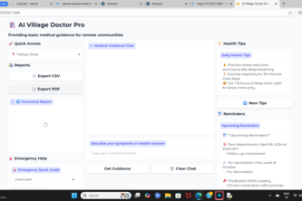 ai village doctor | Devpost