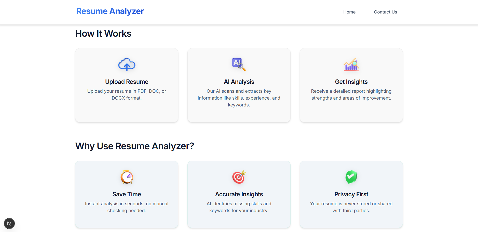 Resume Analyzer | Devpost