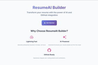 Resume-Builder | Devpost