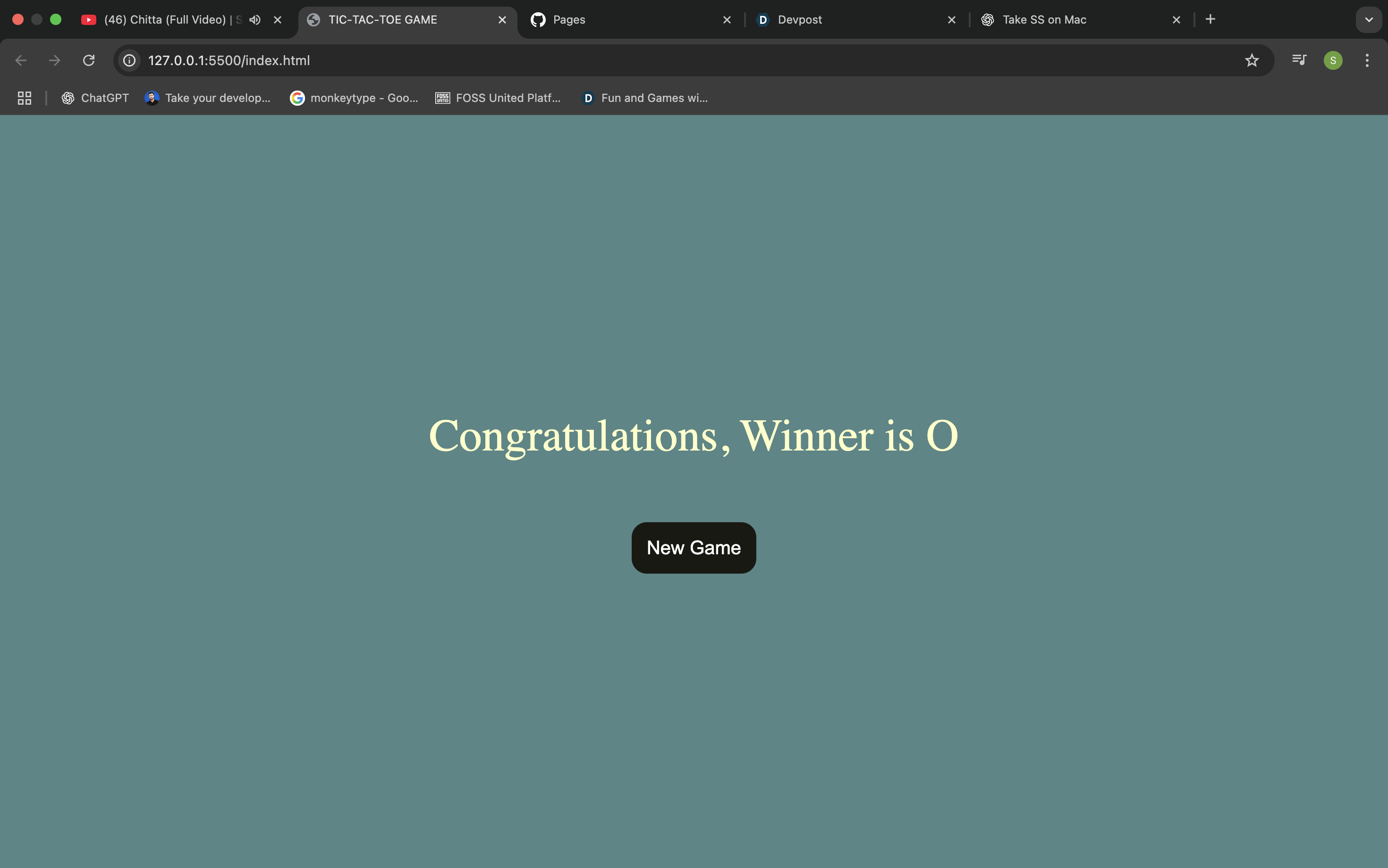 TIC TAC TOE | Devpost