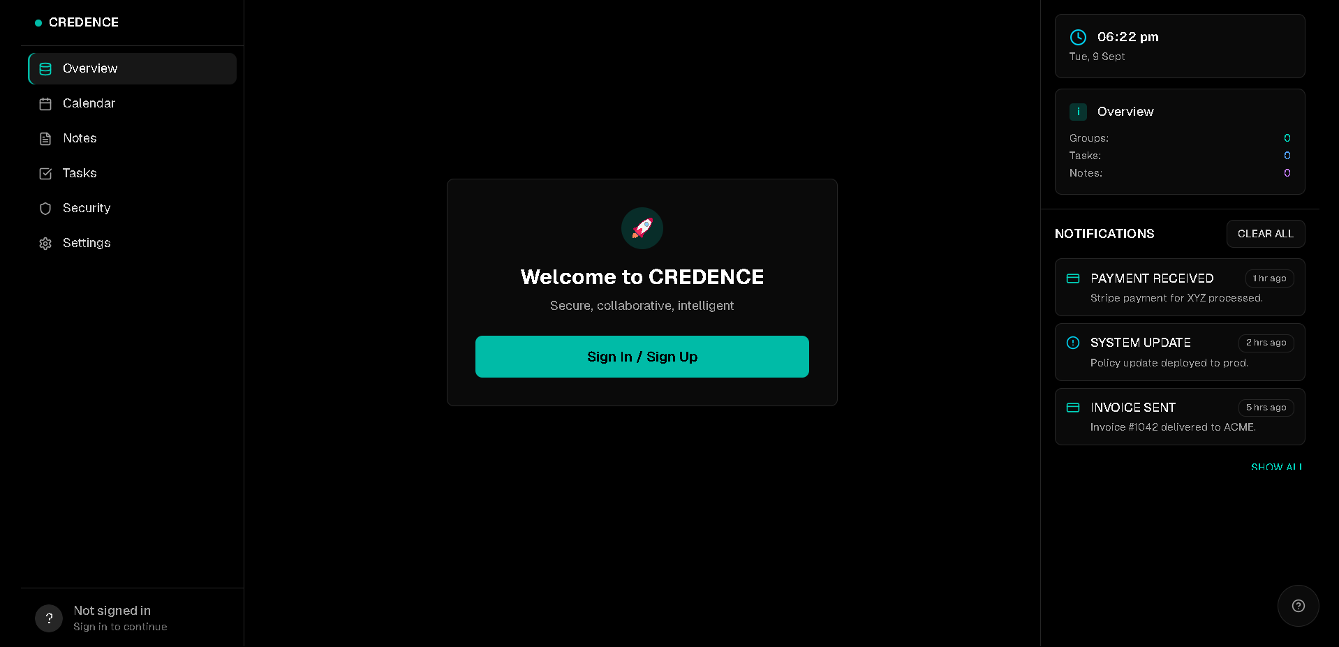 Credence | Devpost