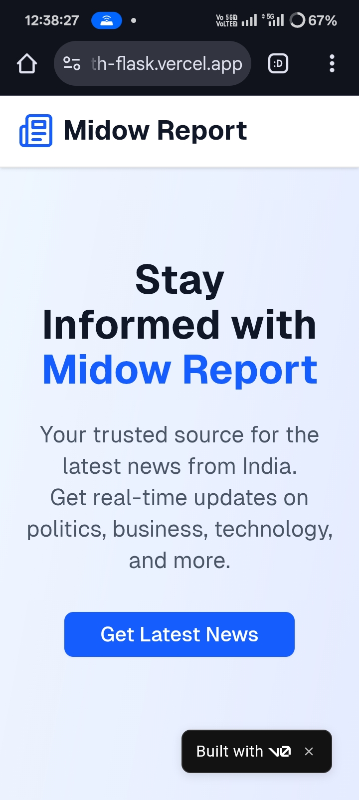 Midow Report | Devpost