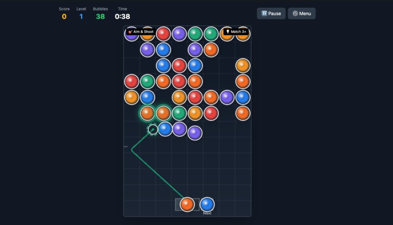 Bubble Shooter Game | Devpost