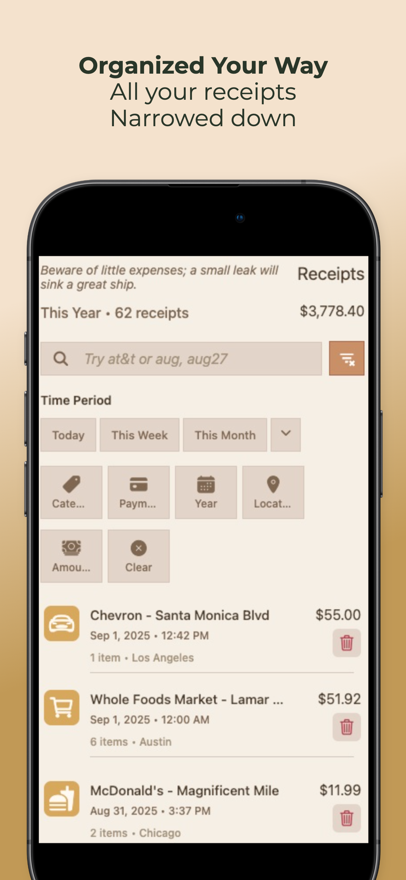Oh My Receipts! | Devpost